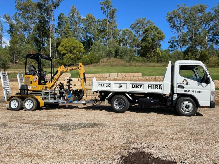 Combo For Dry Hire Fuso 615 Canter Tipper – 2 Ton & CAT 301.7 Next Gen ...